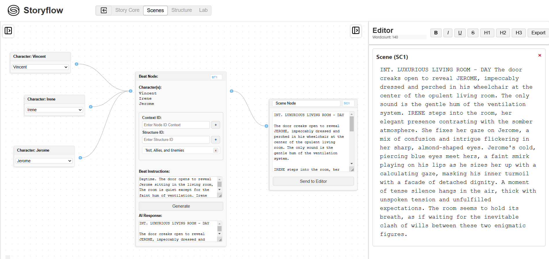 Storyflow - AI-Powered Screenwriting & Story Development